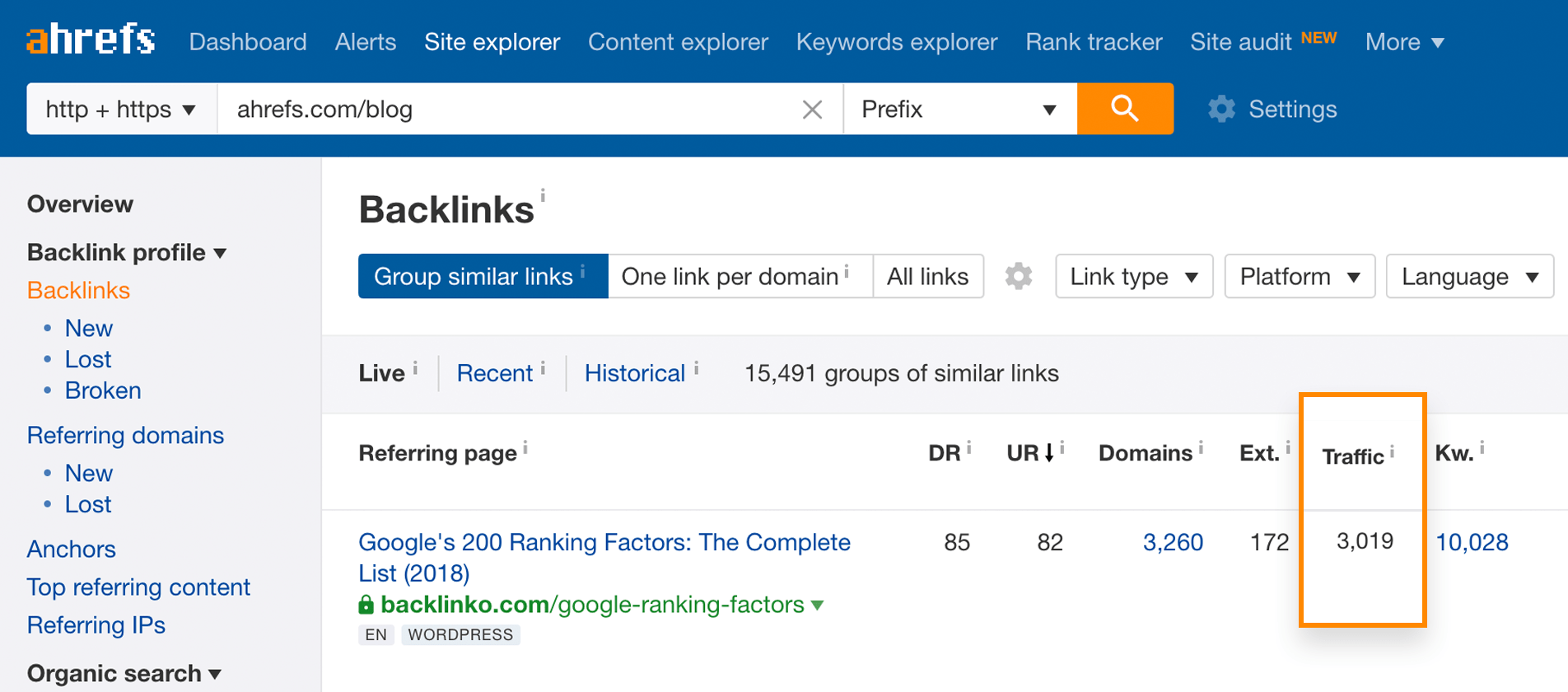 Free Backlink Checker by Ahrefs: Check Backlinks to Any Site