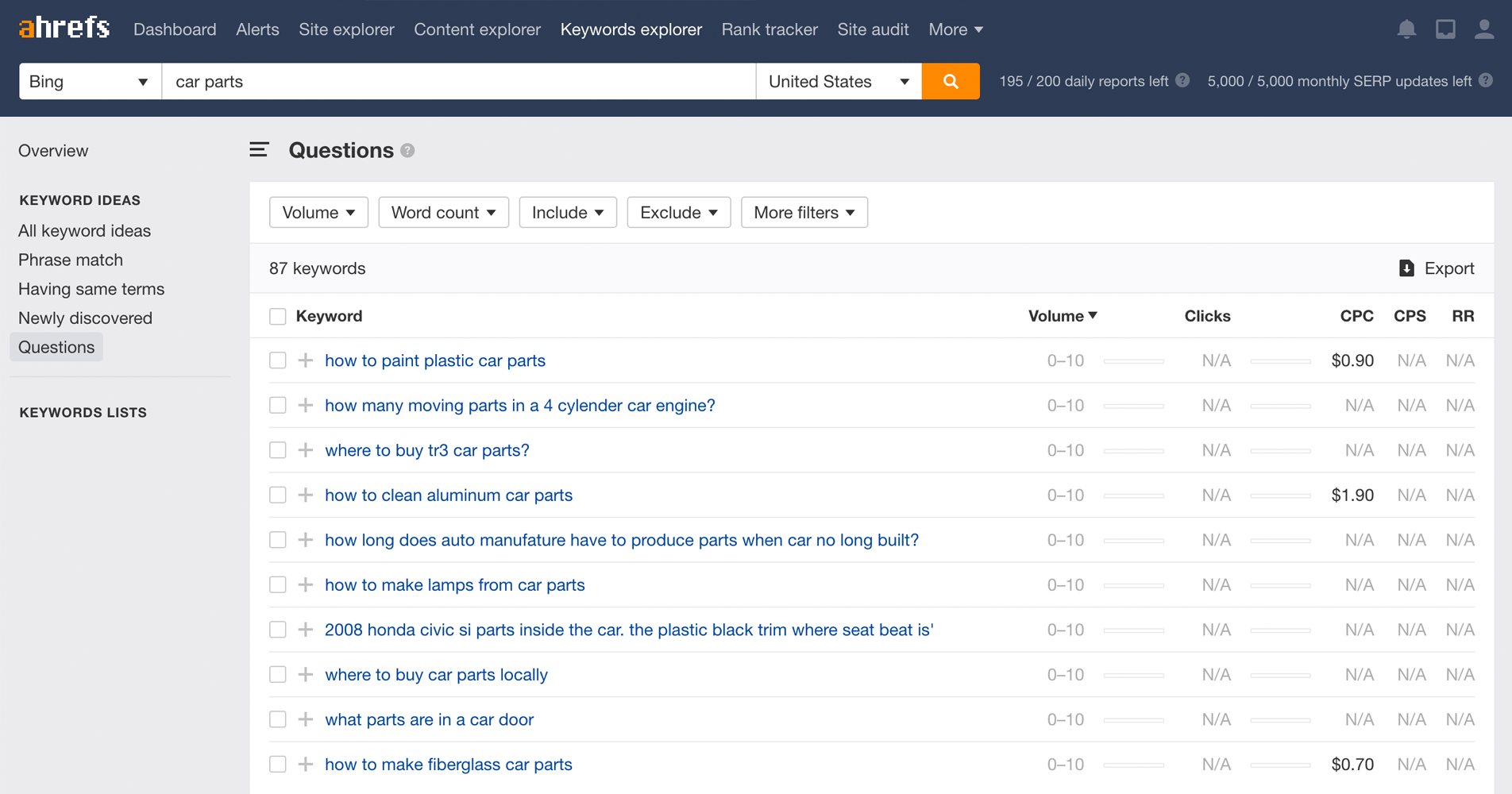 Bing Keyword Tool: Find Bing Keyword Ideas for Free